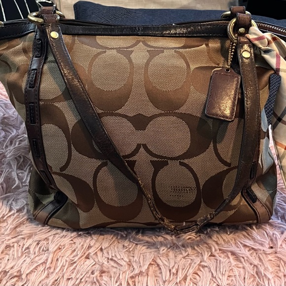 Coach | Bags | Original Coach Mono Hanbag | Poshmark